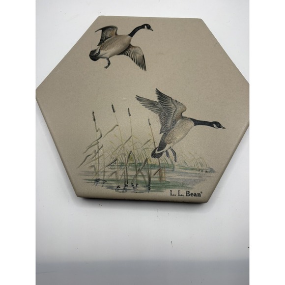 L.L. Bean | Dining | Vintage Ll Bean Hexagonal Ceramic Canadian Goose ...